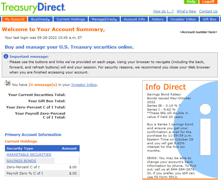 TreasuryDirect launches its revamped website (sort of) | Treasury ...