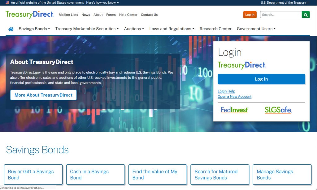 TreasuryDirect launches its revamped website (sort of) | Treasury ...