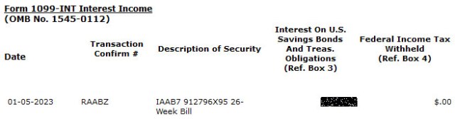 TreasuryDirect 1099s: How to find tax forms, decipher them | Treasury ...