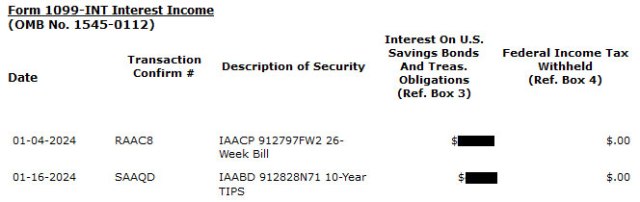 TreasuryDirect tax forms: How to find the 1099s, decipher them ...